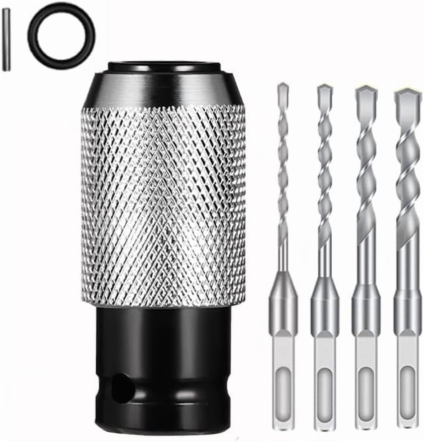 Rotary Hammer Adapter with Impact Drill Bits Set, Electric Drill Wrench ...