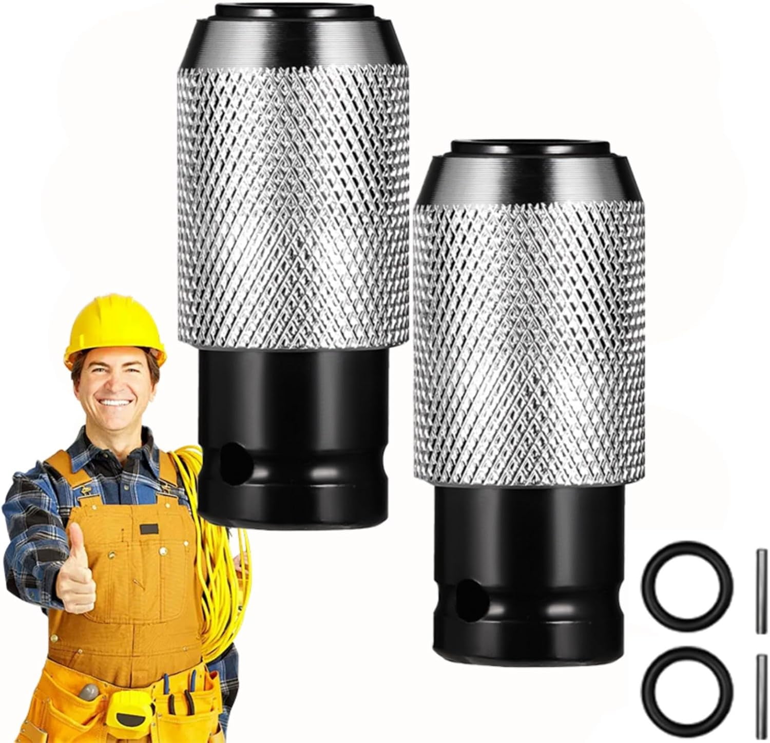 Rotary Hammer Adapter with Impact Drill Bits Set, Electric Drill Wrench ...