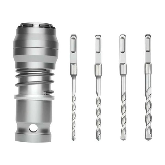 Rotary Hammer Adapter with Impact Drill Bits Set,Heavy-Duty Electric ...