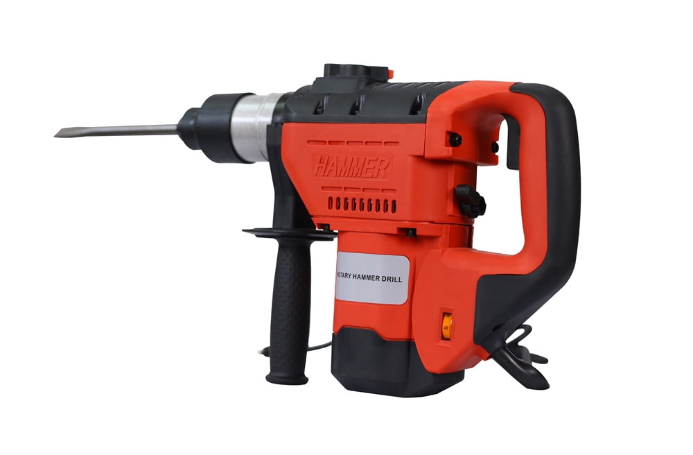 Rotary Hammer Drill, 12.5 Amp Corded Drills, Heavy Duty Chipping ...