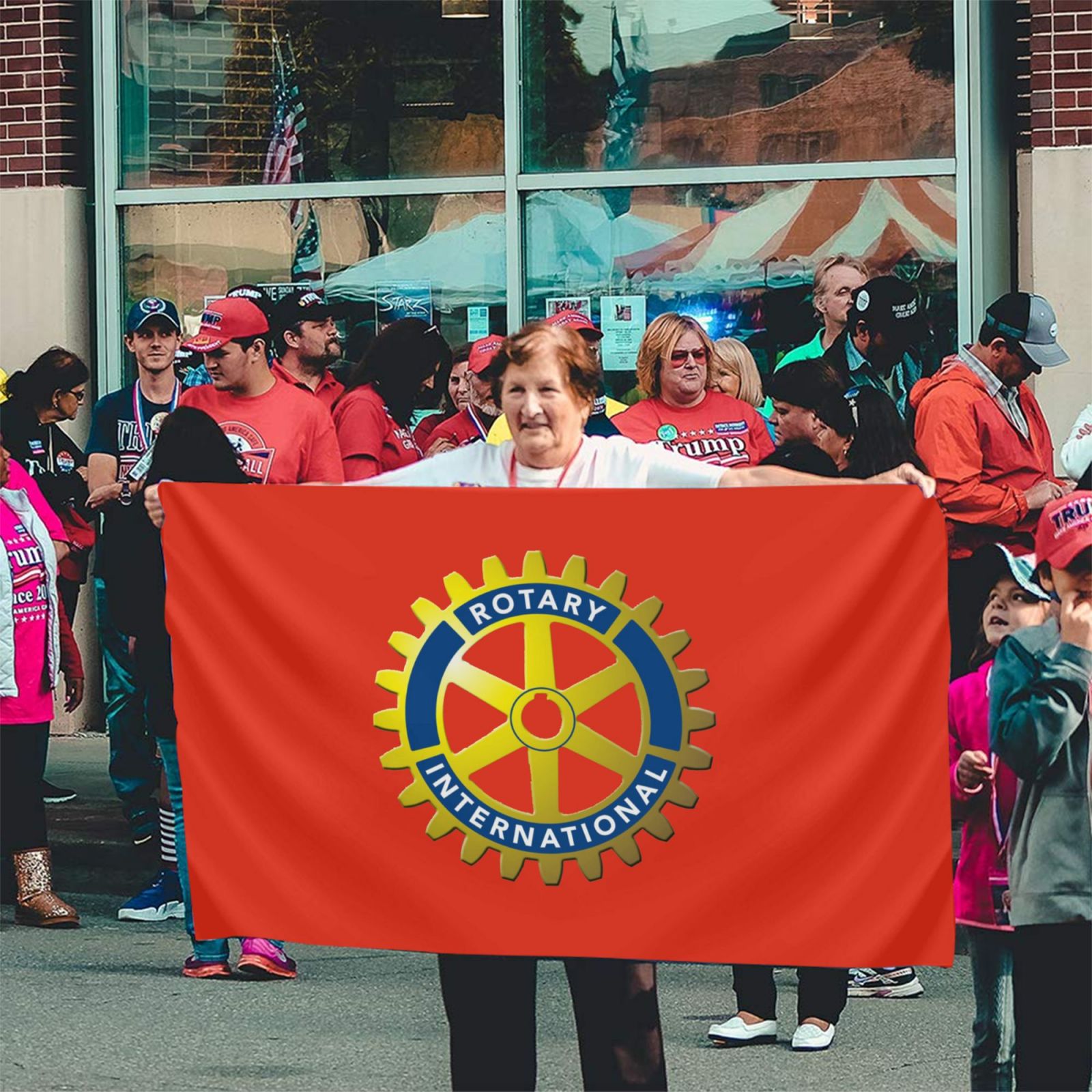 Rotary-International Flag 3x5ft, Home Garden Flag, Suitable For Indoor ...