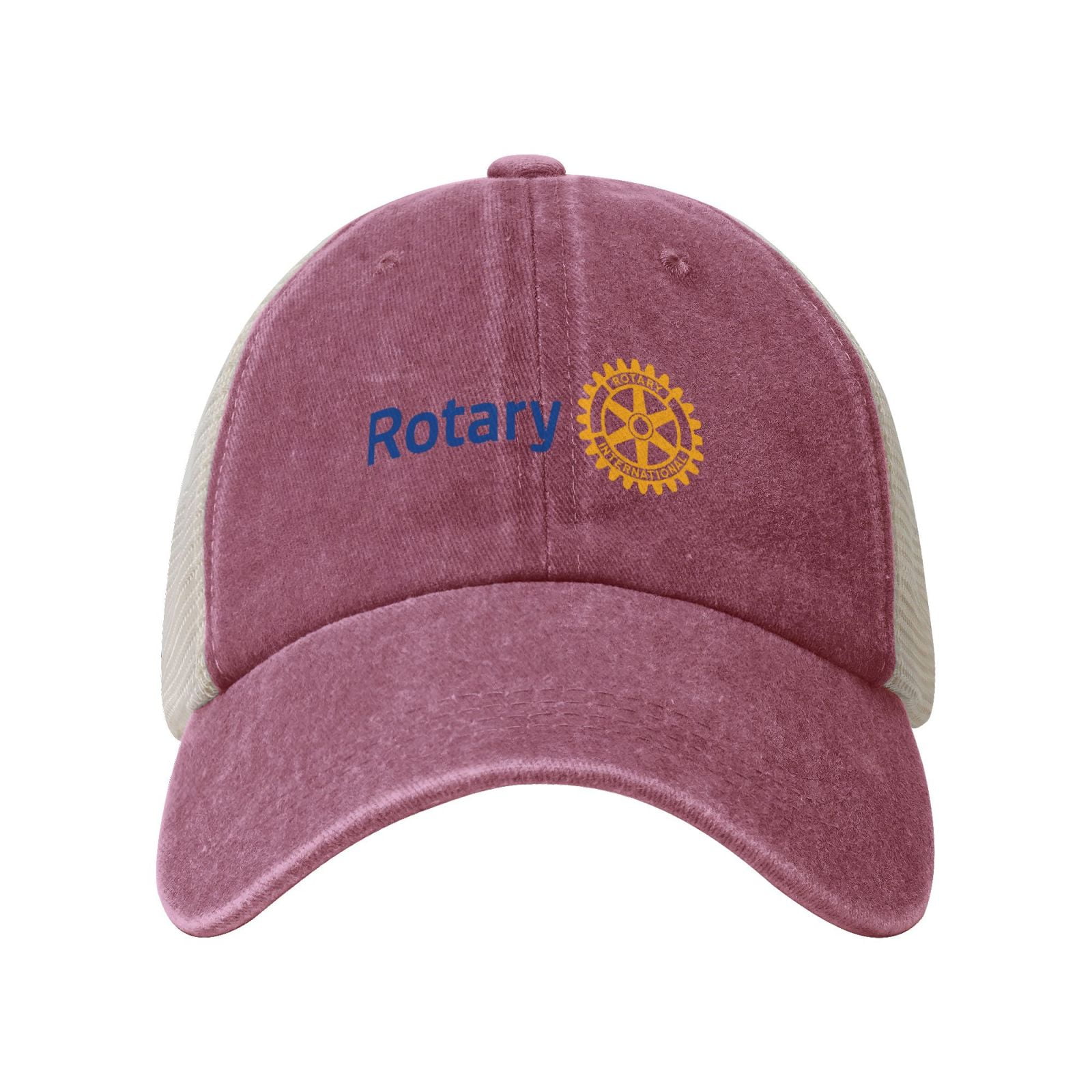 Rotary International Unisex Cowboy Mesh Baseball Cap Adjustable Vintage ...