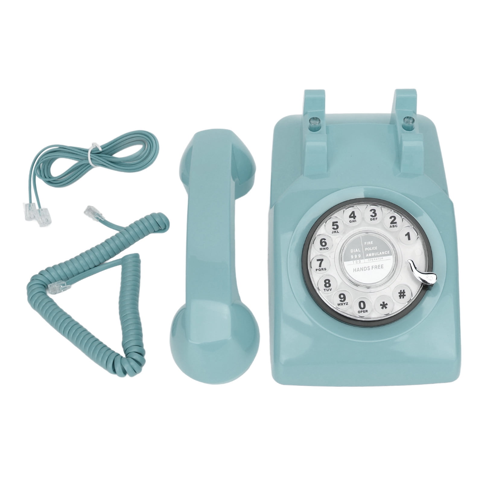 Rotary Landline Telephone Retro Old Fashioned Vintage Home Phone with ...
