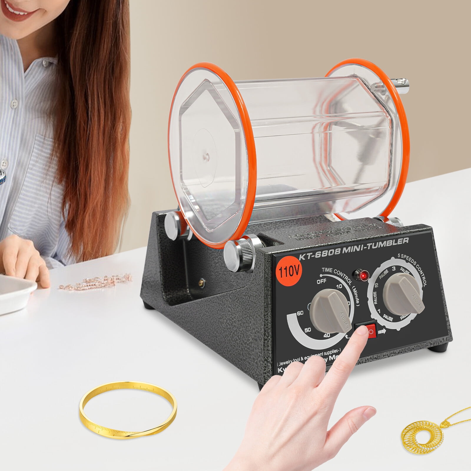 Rotary Polishing Machine Electric Polisher For Gold, Silver, And Copper ...