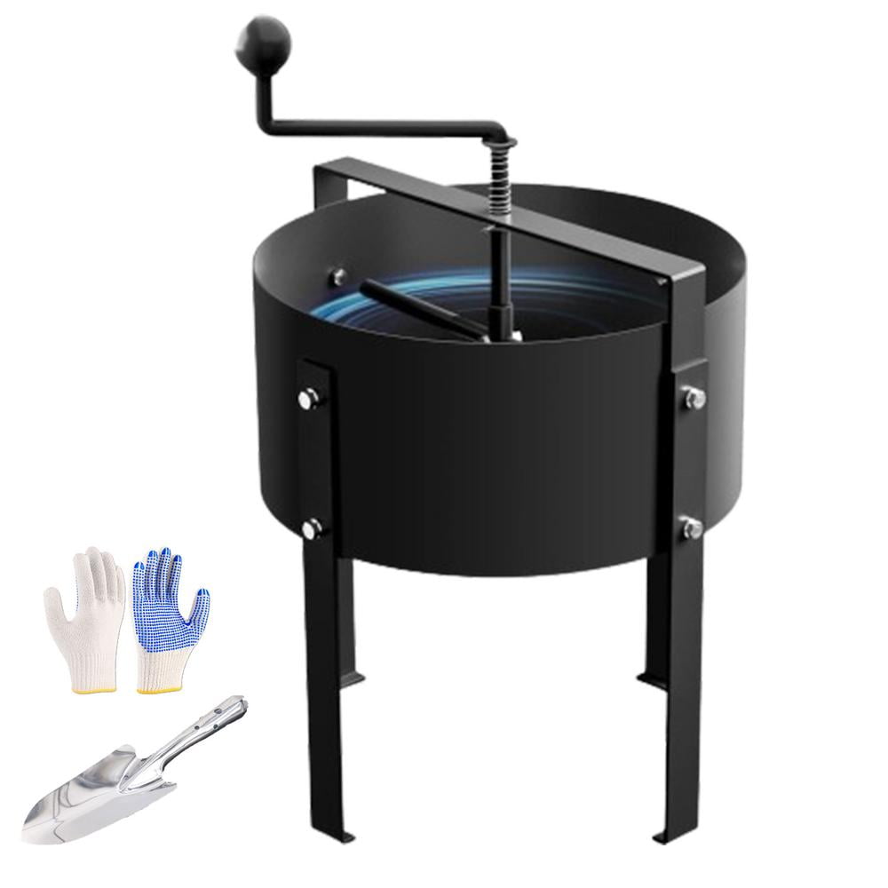 Rotary Soil Sieve Garden Rock Sieve Carbon Steel Large Rock Strainer ...
