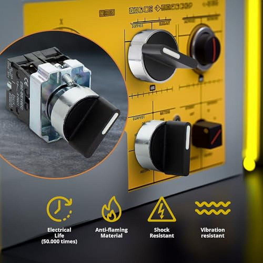 Rotary Switch - 2-Position Selector Switch Maintained - 22mm Mounting ...