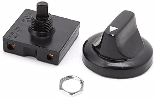 Rotary Switch 4 Position 3 Speed Selector Switch Governor with Button ...