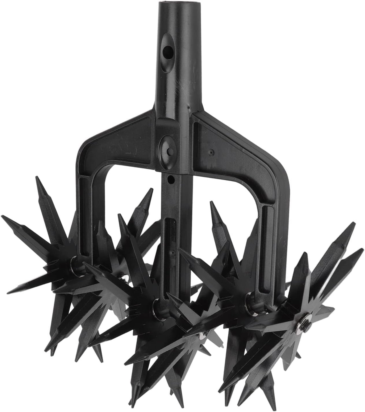 Rotary Tiller Cultivator, Hand Tiller Head Garden Soil Scarifier ...