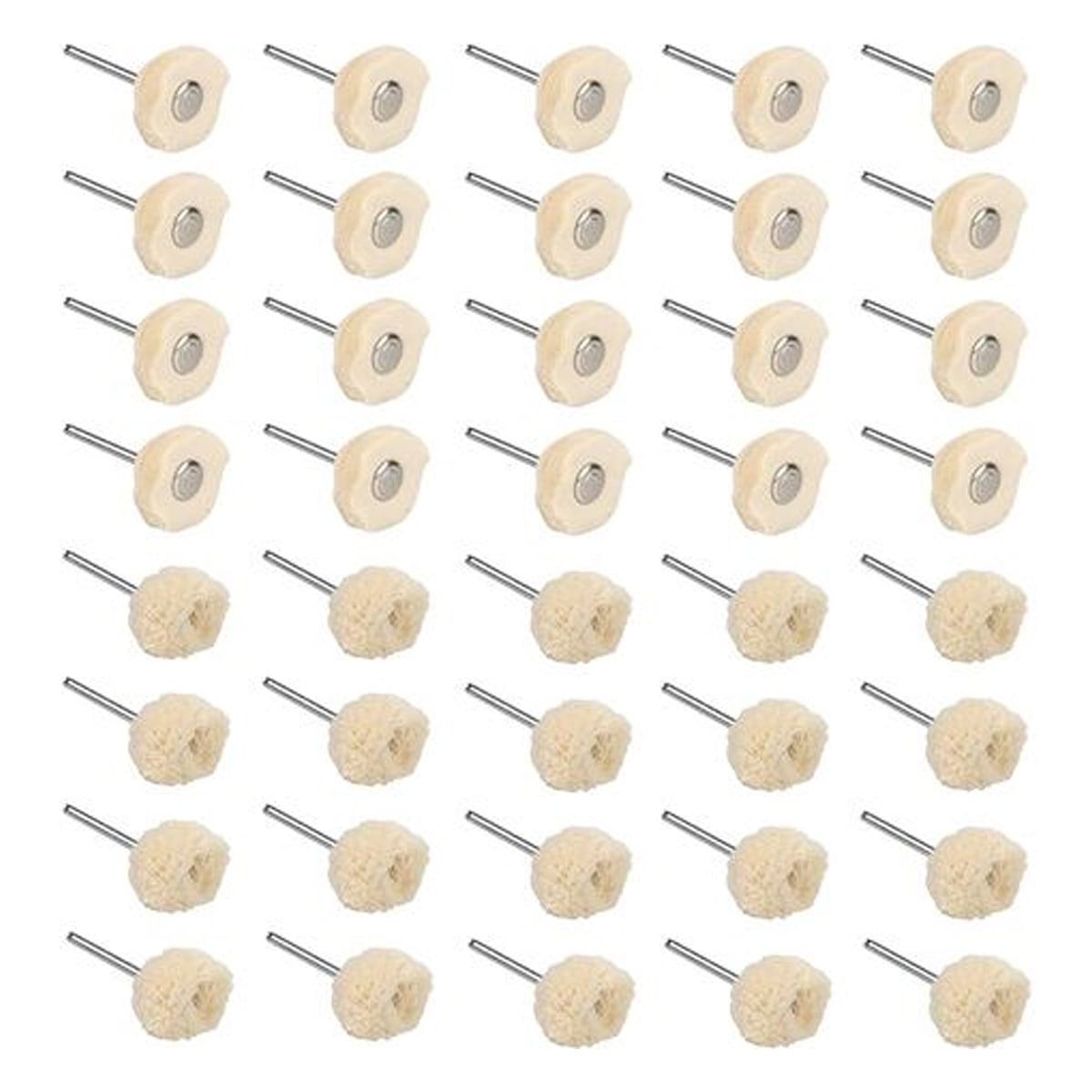 Wool Polishing Wheel, Compatible Polishing Pastes Powders, Silver ...