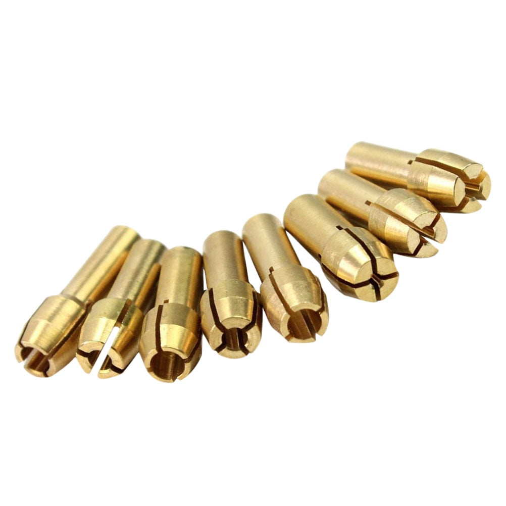 Rotary Tool Collet Brass Collet Drill Chuck Rotary Tool Brass Collet ...