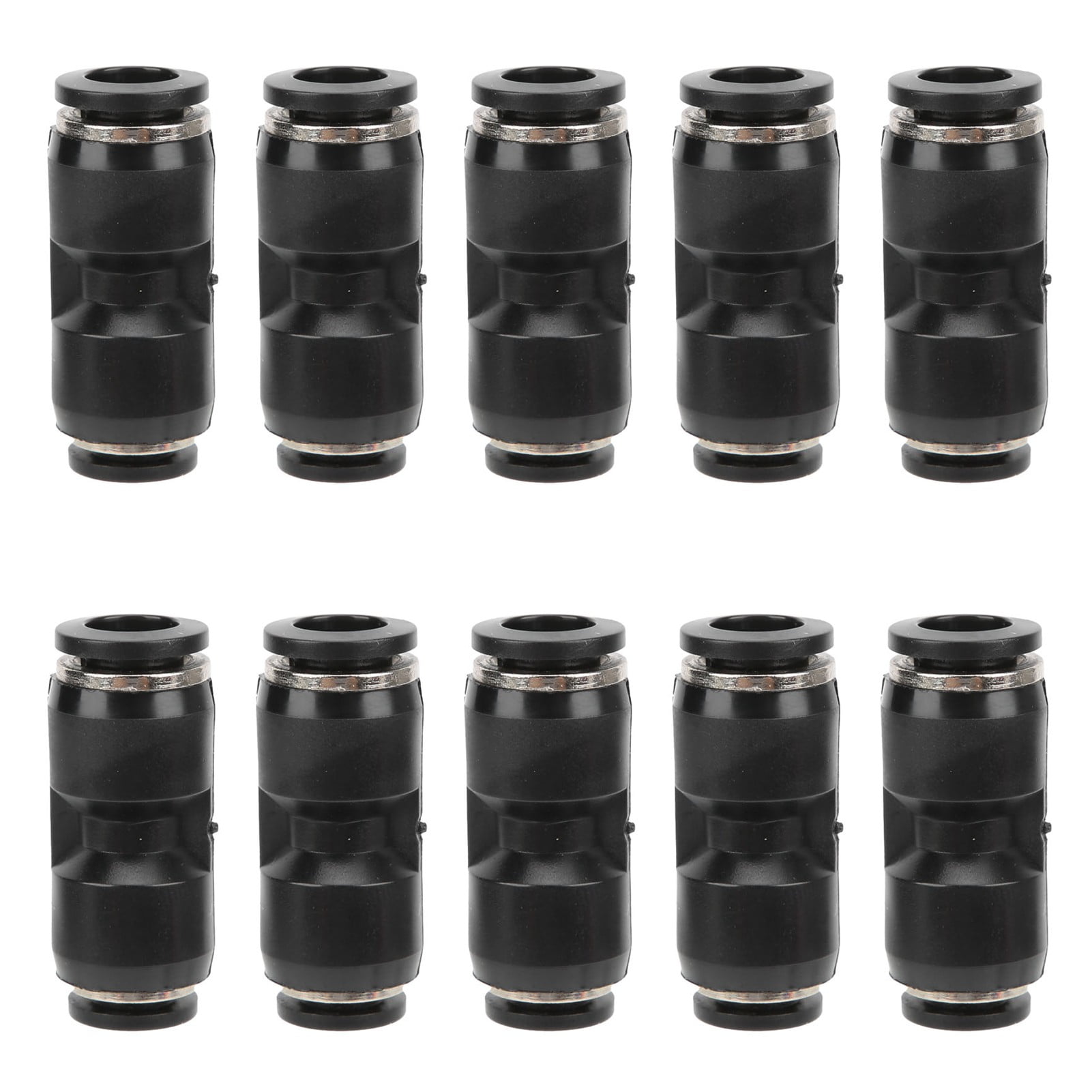 Rotary Tube Fitting Reducer, 10PCS PG8-4, 360° Swivel Pneumatic ...