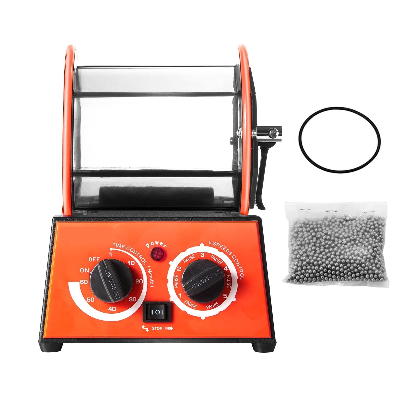 Rotary Tumbler 3kg 5kg Surface Polisher, Jewelry Drum Polishing Machine ...