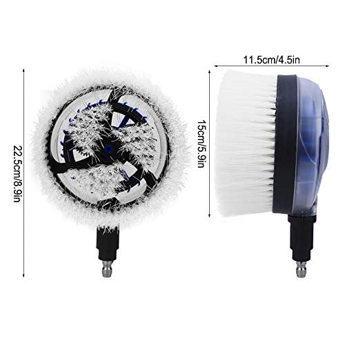 Rotary Wash Brush for Pressure Washers, High Pressure Washer Rotating ...