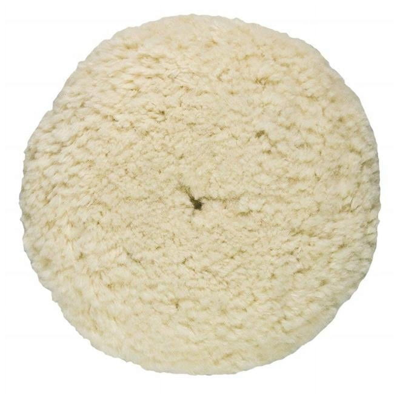 Rotary Wool Buffing Pad - White Heavy Cut - Walmart.com