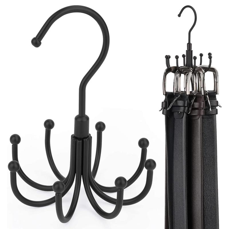 Rotatable Bra Organizer Storage Hanger, Metal Space Saving Clothes Rack ...