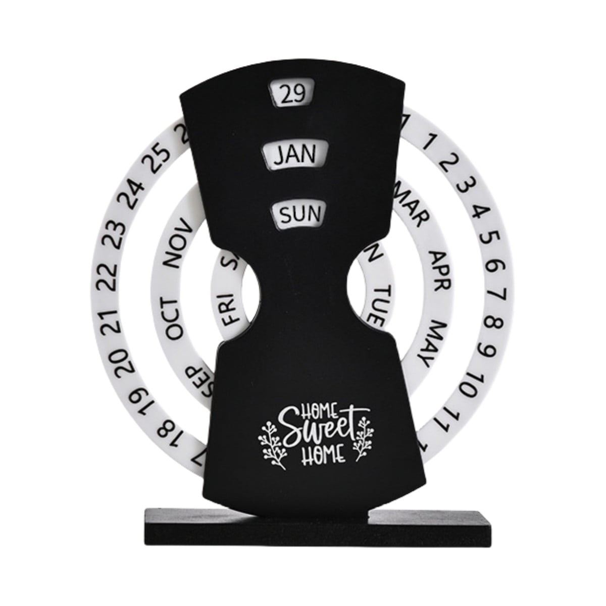 Rotatable Calendar for Perpetual Calendar Centerpieces Home Office ...