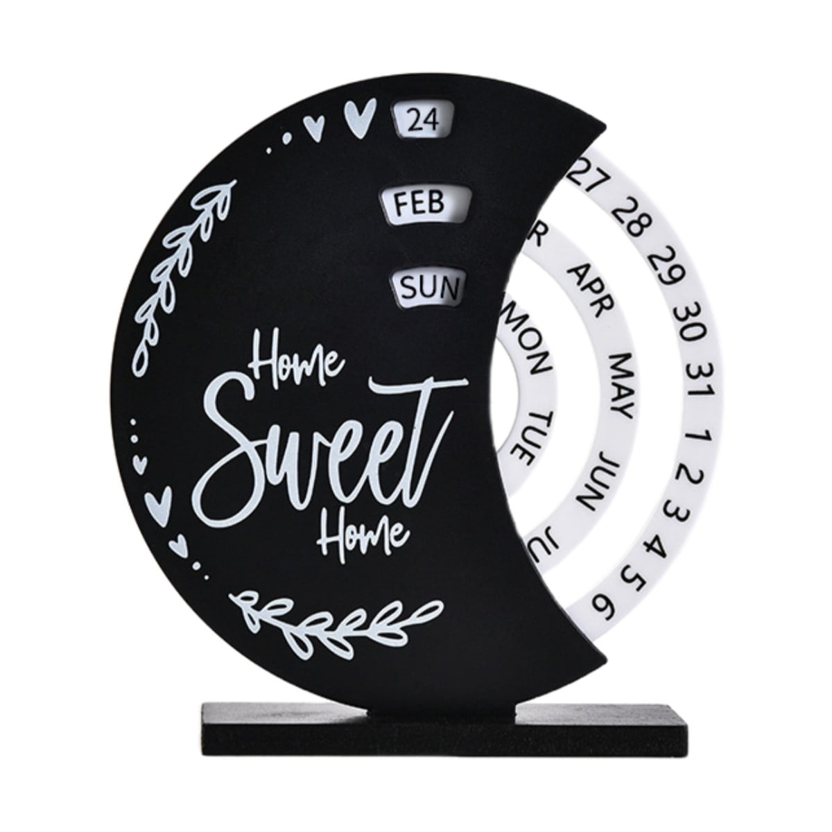 Rotatable Calendar for Perpetual Calendar Centerpieces Home Office ...
