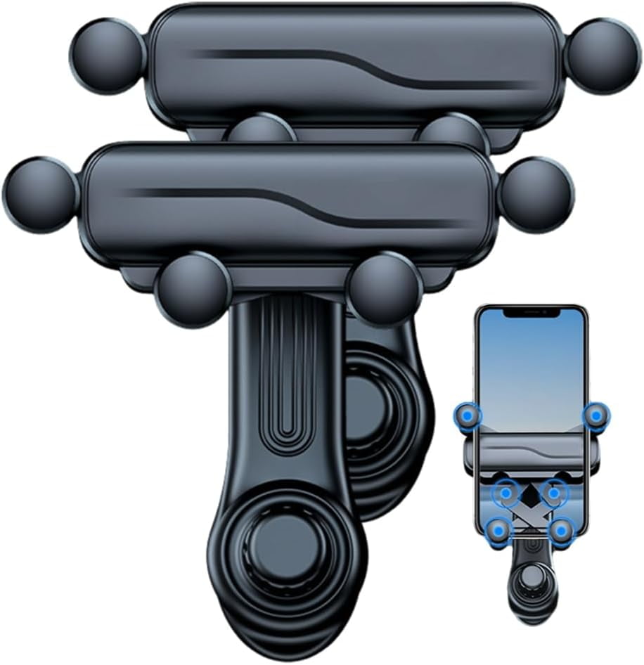 Rotatable Car Phone Holder, 2024 New Invisible Car Air Vent Mount Cell ...