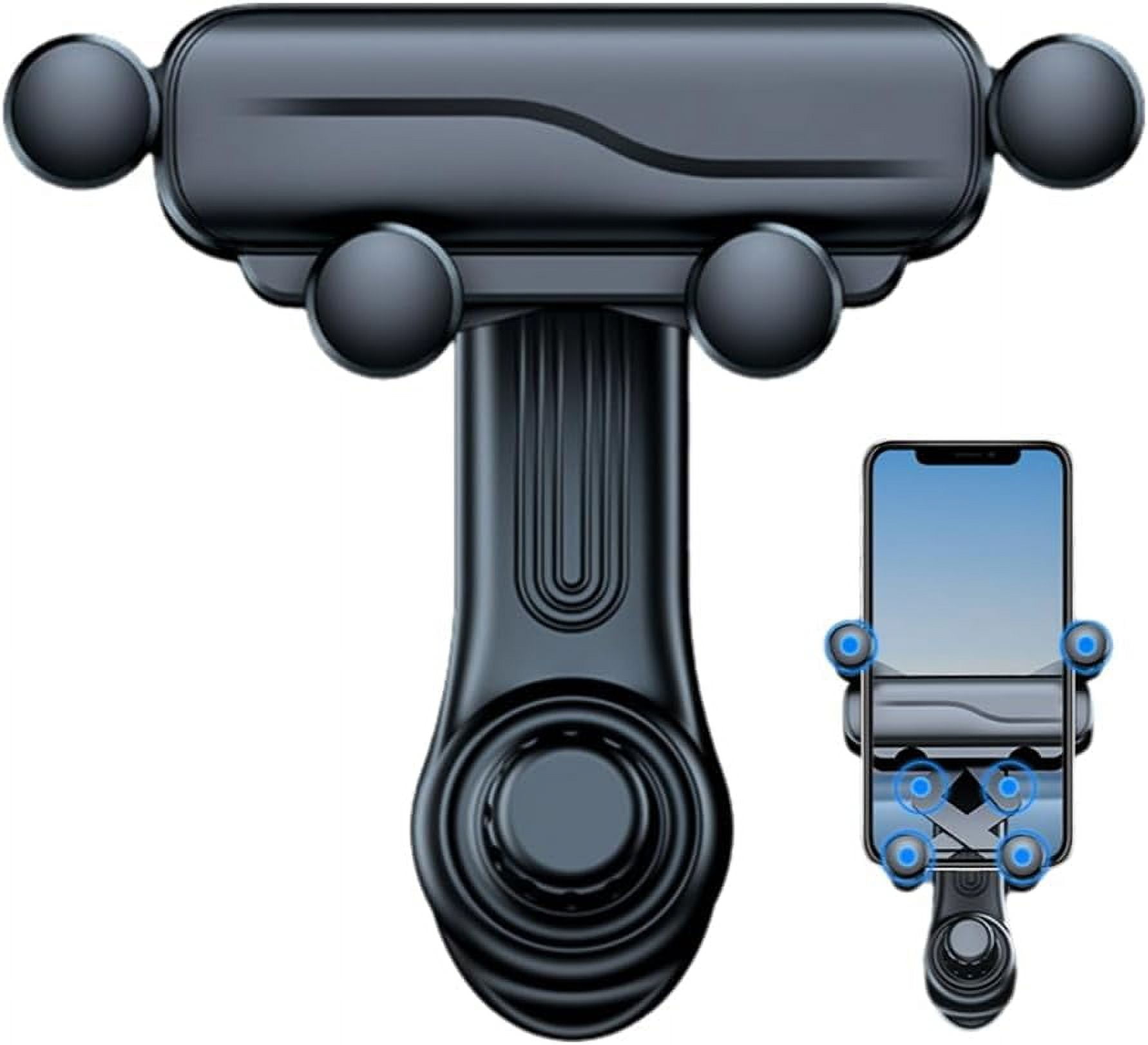 Rotatable Car Phone Holder, 2024 New Invisible Car Air Vent Mount Cell ...