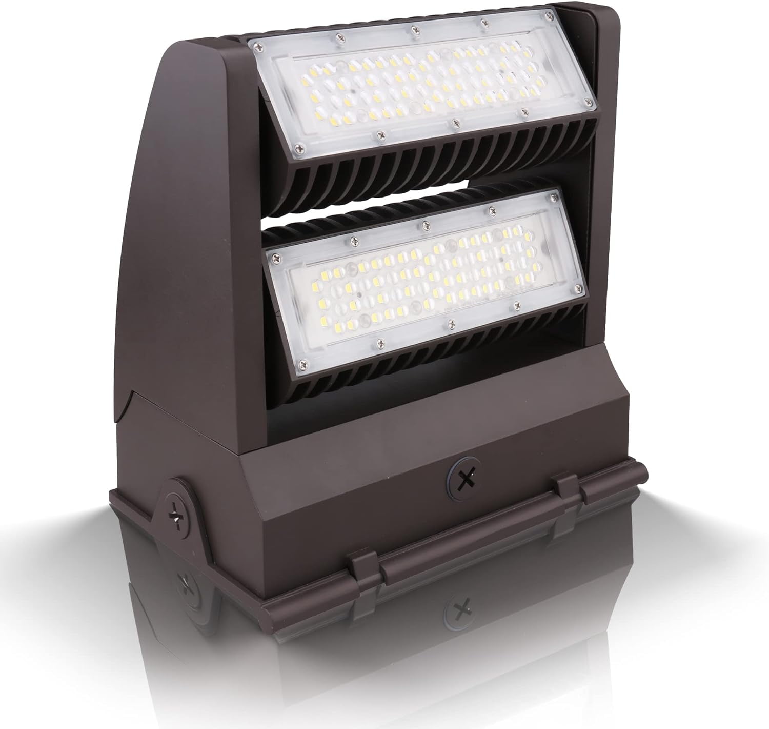 Rotatable LED Wall Pack Light 80W 5000K 10,800 lumens, Adjustable Head ...