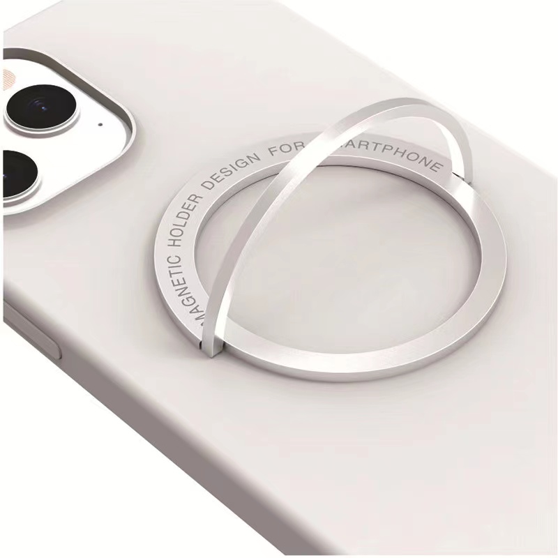 Rotatable Magnetic Smartphone Stand Magnet Metal Finger Ring Holder ...