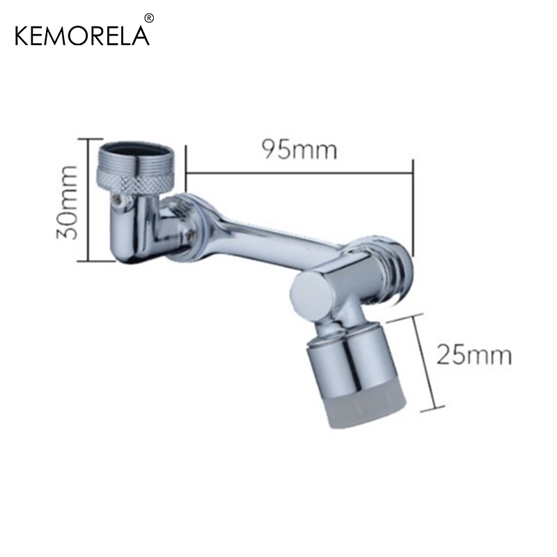 Rotatable Multifunctional Extension Faucet Aerator 1080 Degree Swivel ...