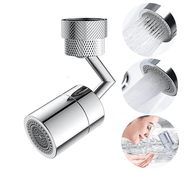 Rotatable Multifunctional Extension Faucet Aerator 1080 Degree Swivel ...