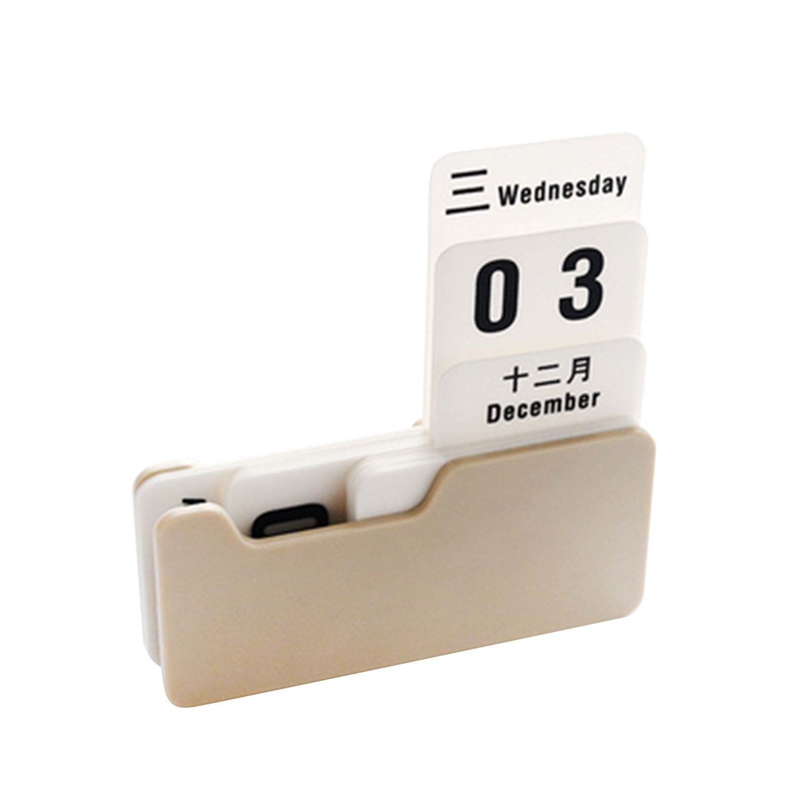 Rotatable Retro Calendar Annual Agenda Daily Memo Scheduler Planner ...