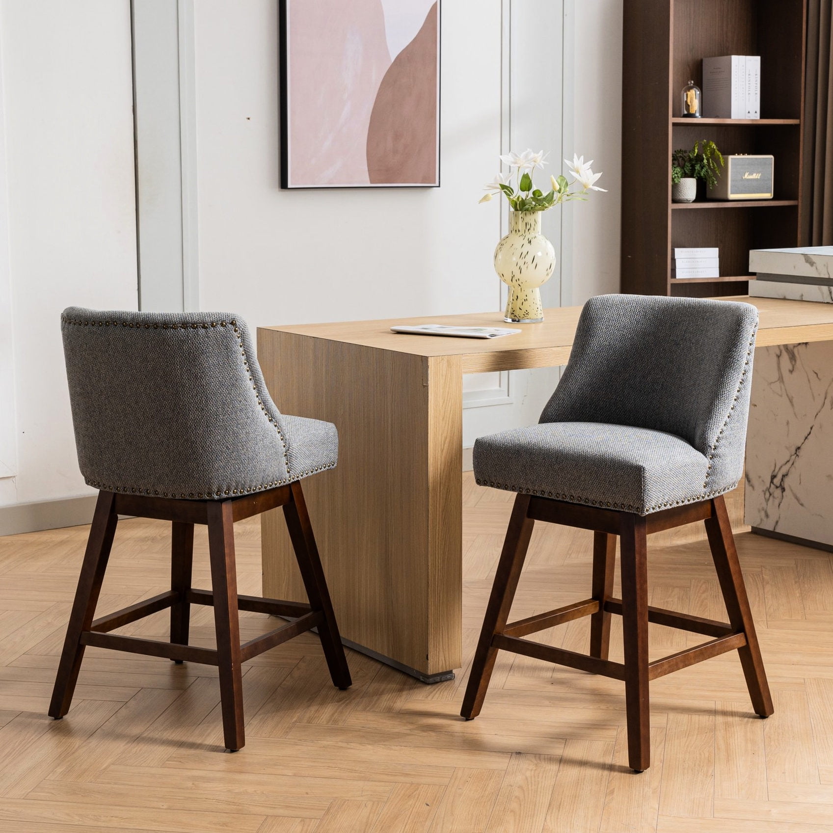 Rotatable Seat and Soft Foam Filler - At Dinner Tables, Ensure Long ...