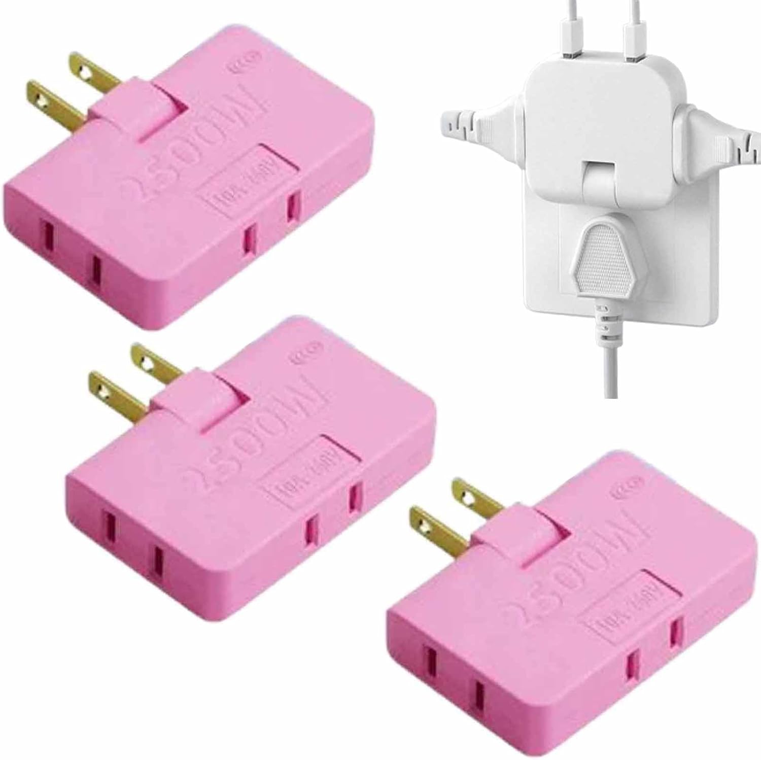 Rotatable Socket Converter, Socket Converter, 3 Way Rotatable Socket ...