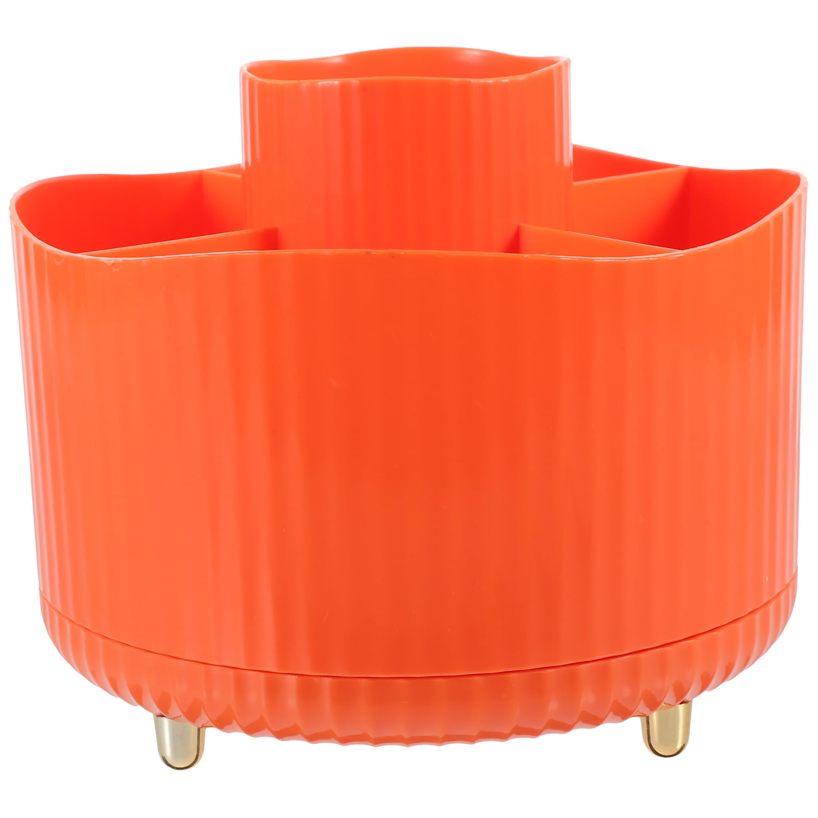 Rotatable Storage Tube Cosmetic Brush Holder Dresser Office Supply ...