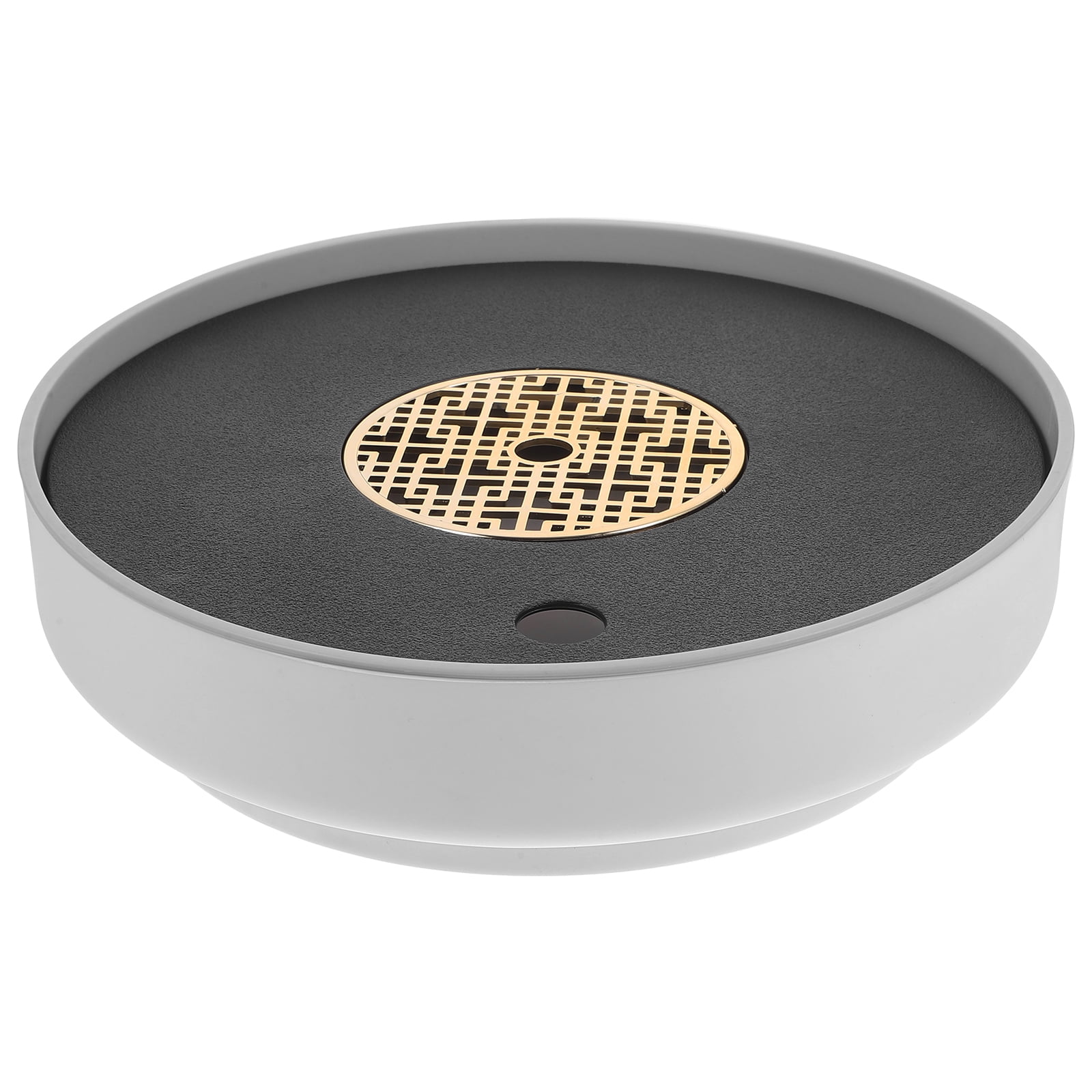 Rotatable Tea Tray Teacup Tray Tea Plates Double-layer Serving Tray ...