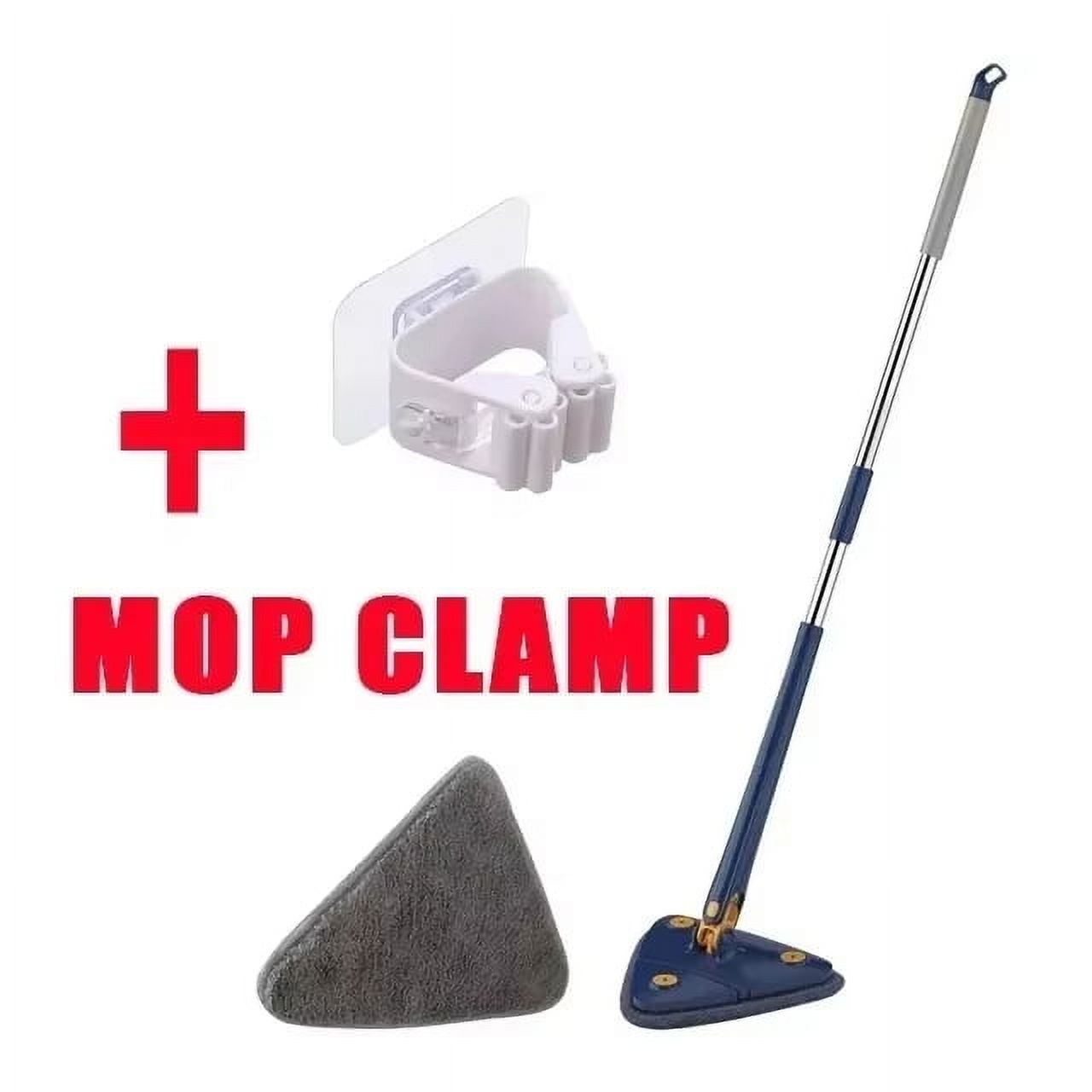 Rotatable Telescopic Triangle Mop 360 ° Spin Cleaning Mop Squeeze Wet ...