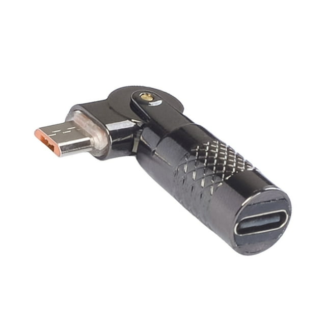 Rotatable Type C To USB Adapter With 90 Degree Design For Charging ...