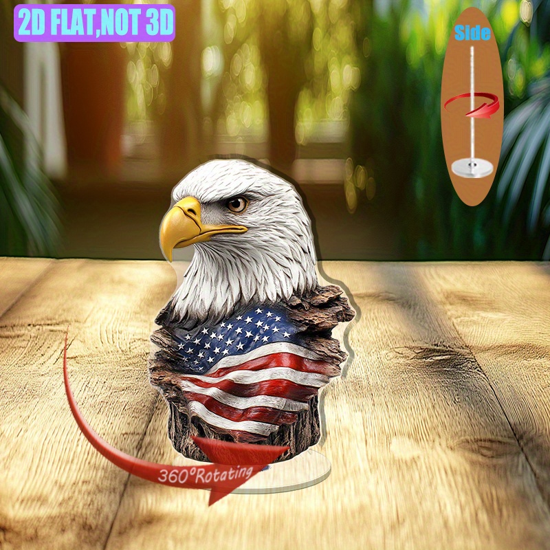 Rotatable acrylic ornament showcasing ultra-realistic resin material ...