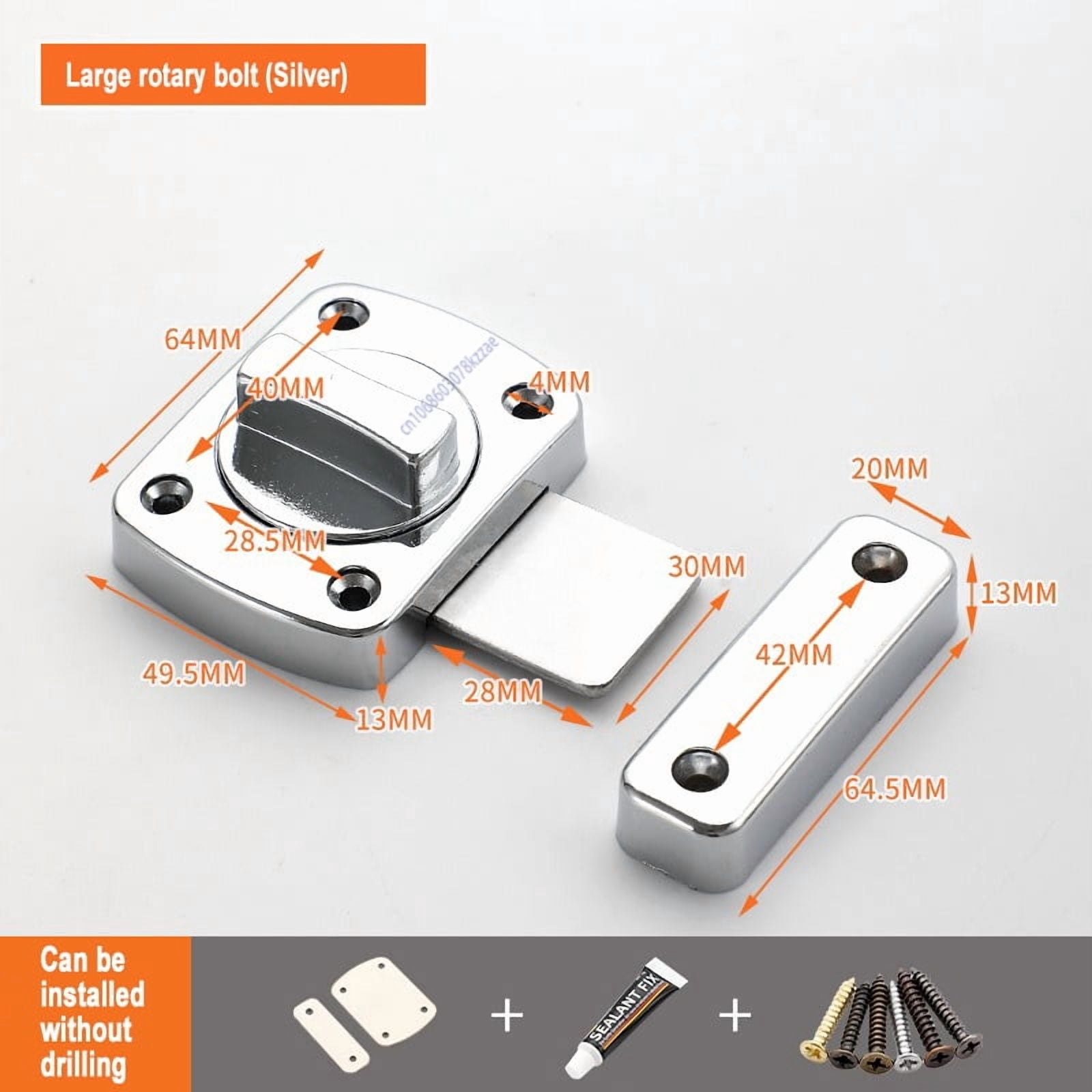 Rotate Bolt Latch Gate Latches Pet Door Lock Cabinet Furniture,Antique ...