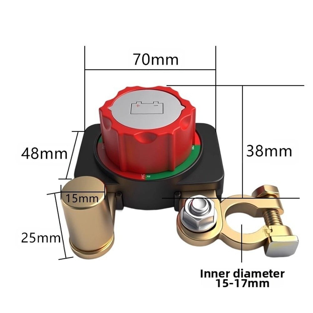 Rotate Disconnect Switch Car Battery Disconnect Switch ﻿Anti-Power Off ...