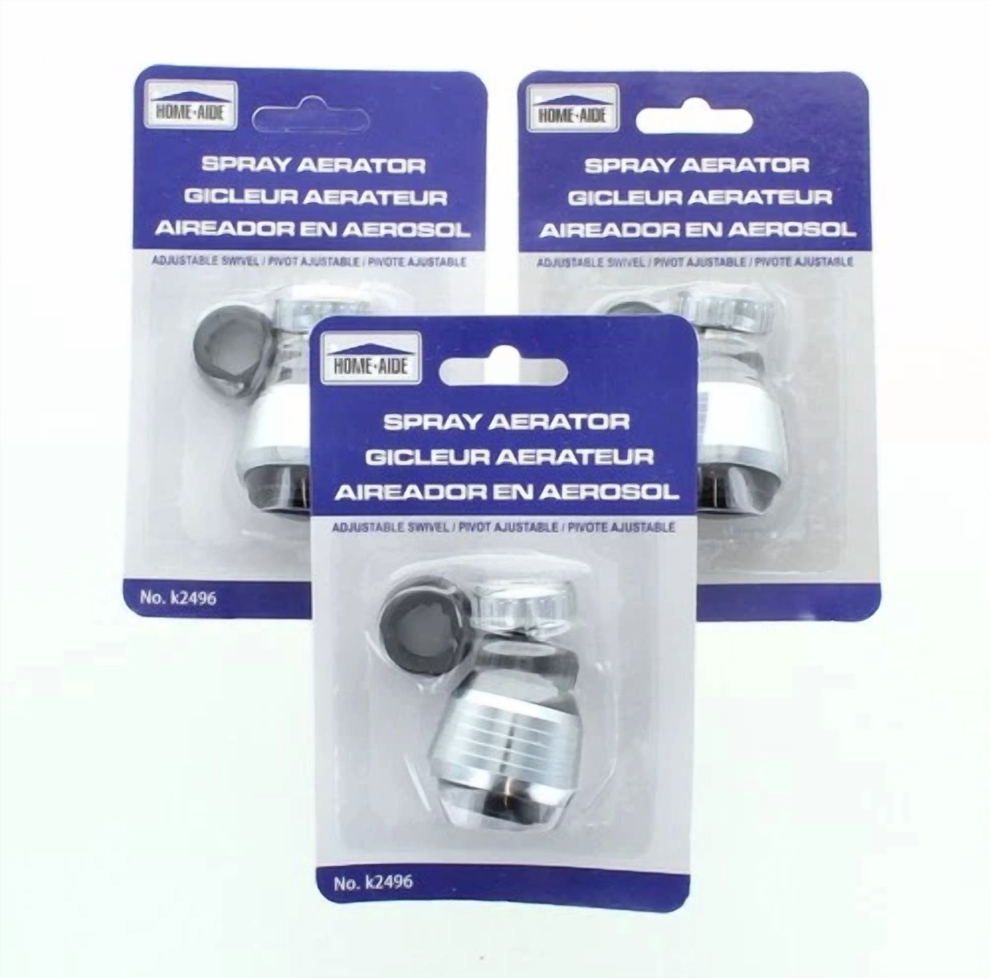 Rotate Swivel Faucet Nozzle Filter Adapter Aerator Diffuser Lot Of 3 ...