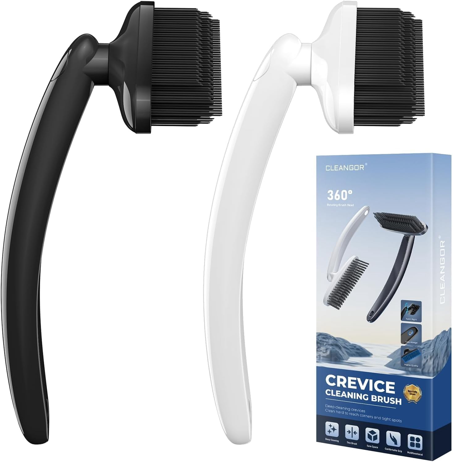 Rotatebrush - Rotating Crevice Cleaning Brushes, Home Essentials ...