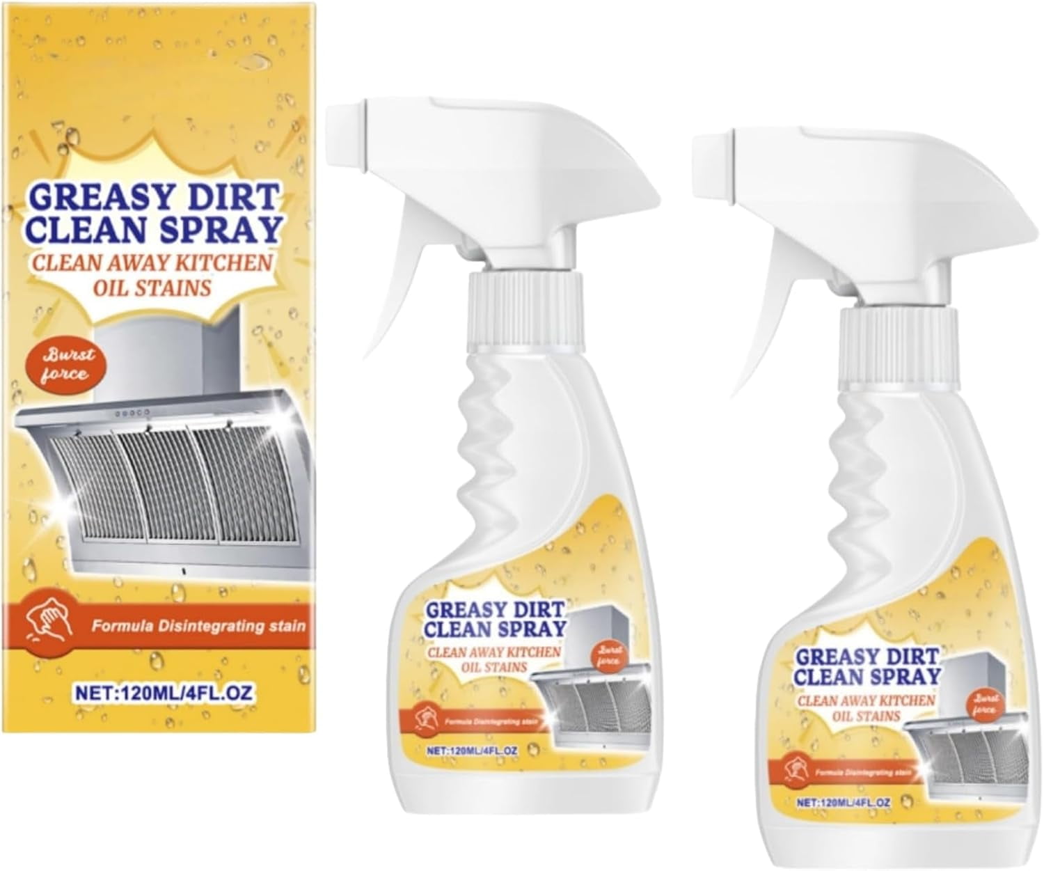 Rotateepic Foam Cleaner, Multifunctional Powerful Kitchen Foam Cleaner ...