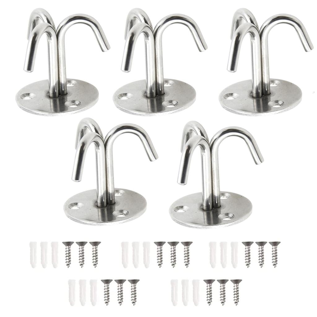 Rotating 3 Ceiling Hook Systems Sturdy Stainless Steel Hangers for ...