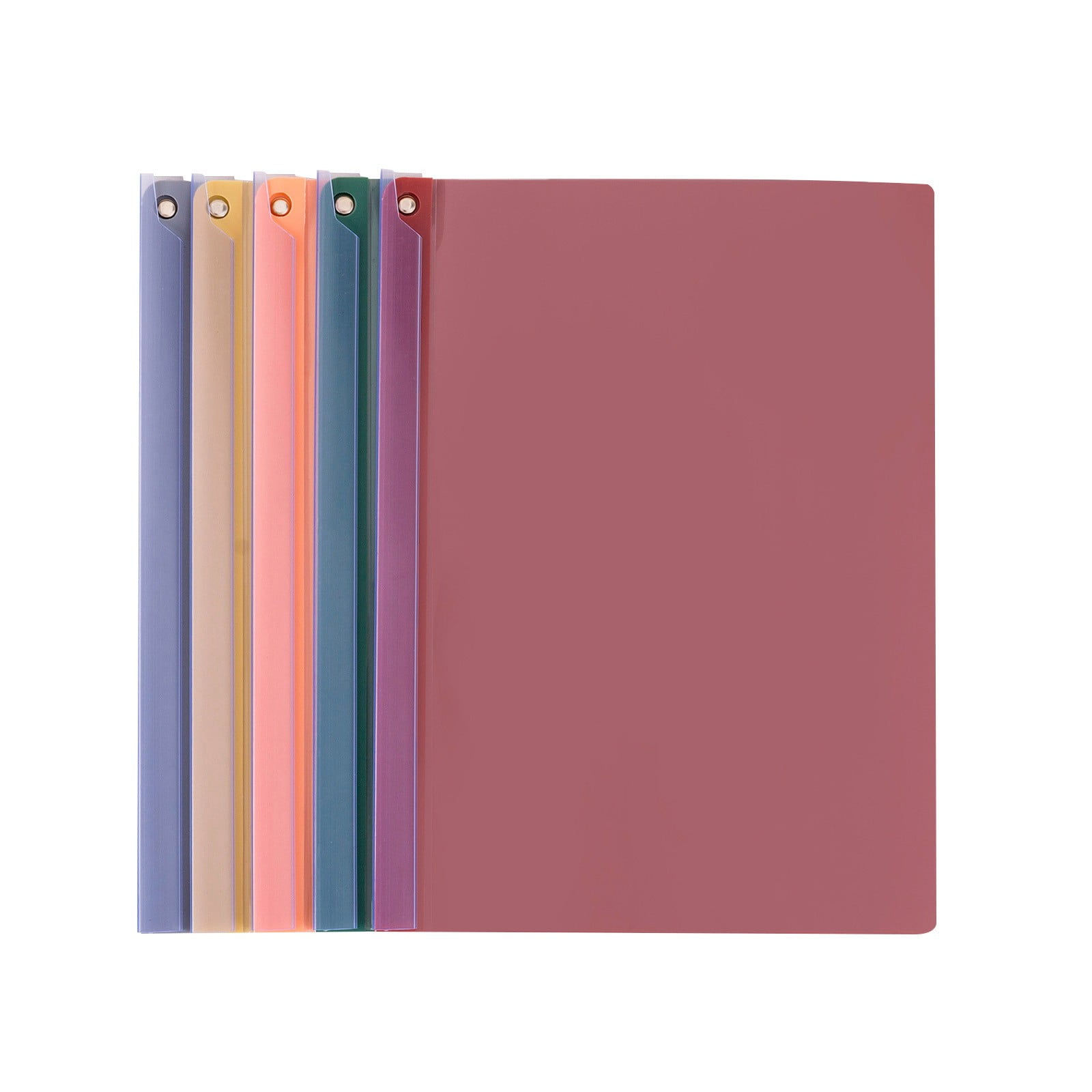 Rotating A4 Folder Student Transparent Pull-Out Test Paper Storage ...