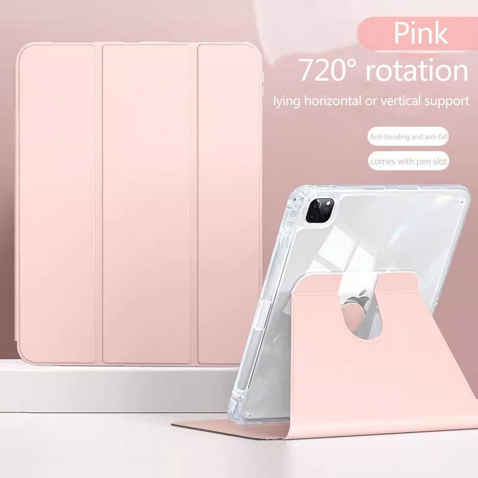 Rotating Acrylic HD Clear Case For iPad Air 13 inch 2024 Pro11 5th ...