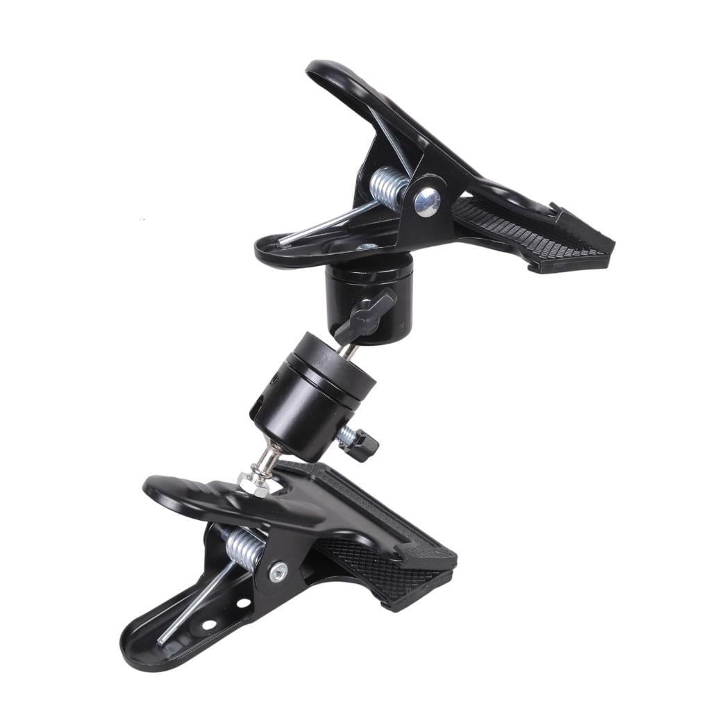 Rotating Ball Head Reverse Mount Double Head Super Clamp For ...