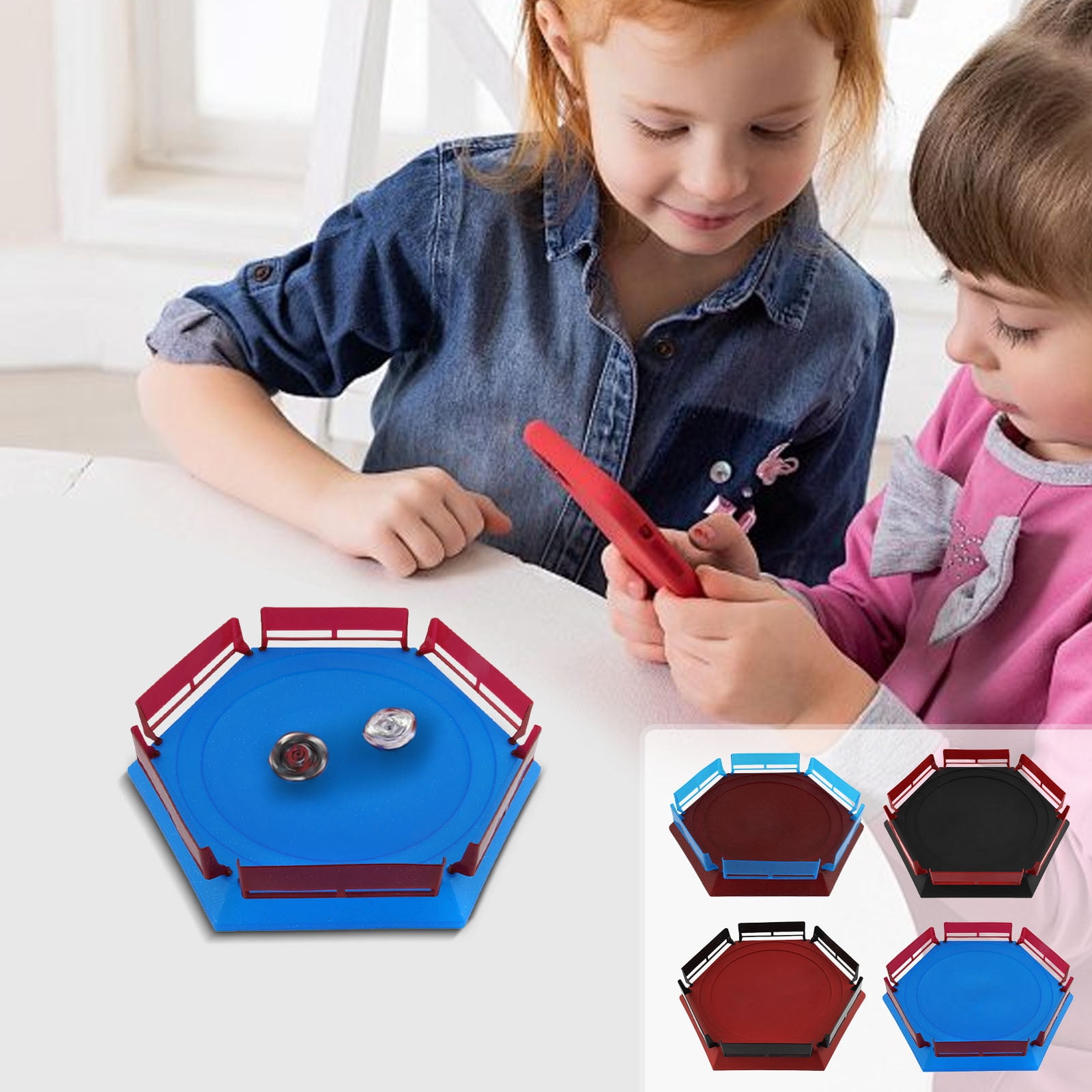 Rotating Battle Arena Game Set - Portable Multi-Player Interactive ...