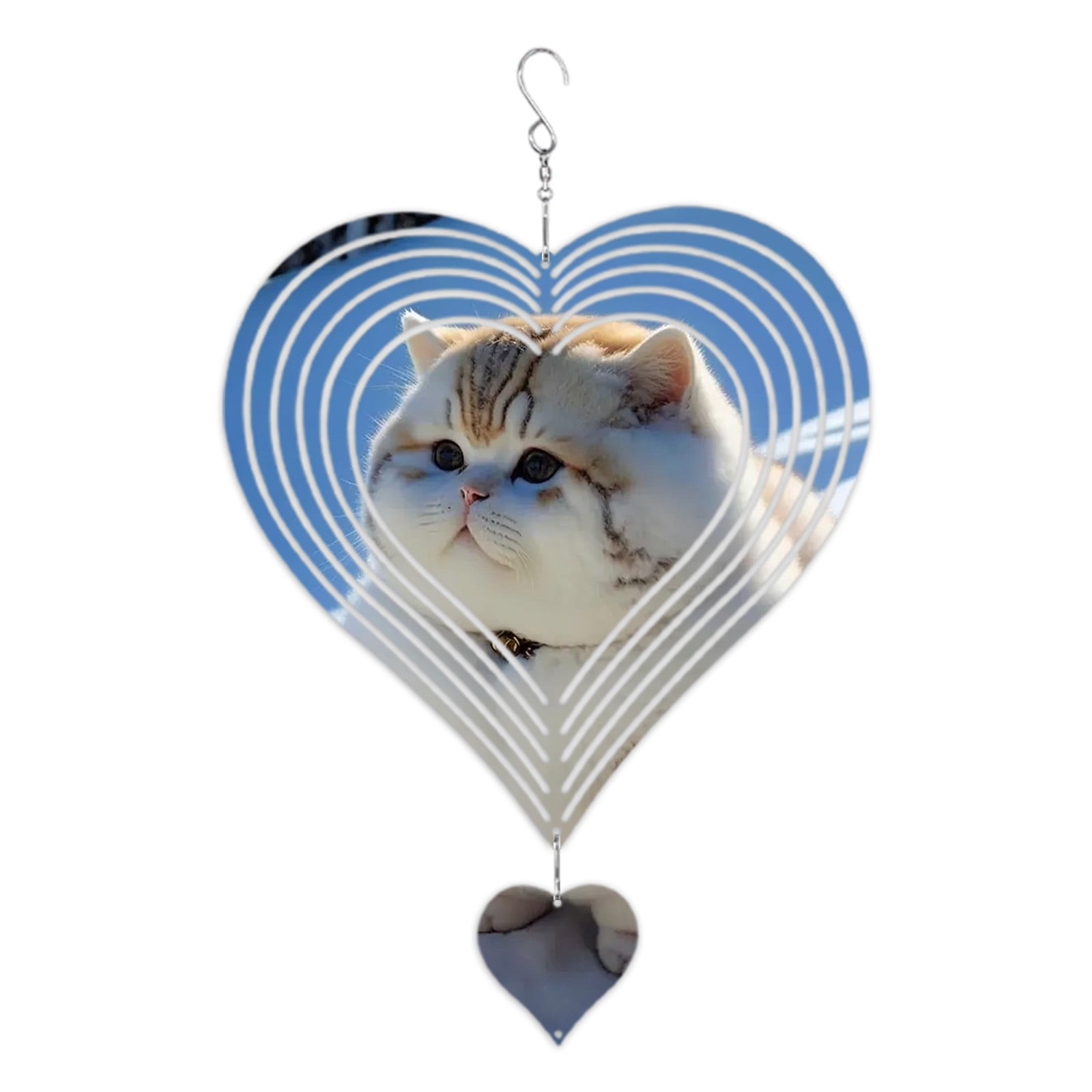 Rotating Bell Wind Chime Sublimation Wind Chime Metal Aluminum Dye ...