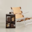 YOWOS Bamboo Rotating Bookcase Tower, 6-Tier White Bookshelf 360 ...