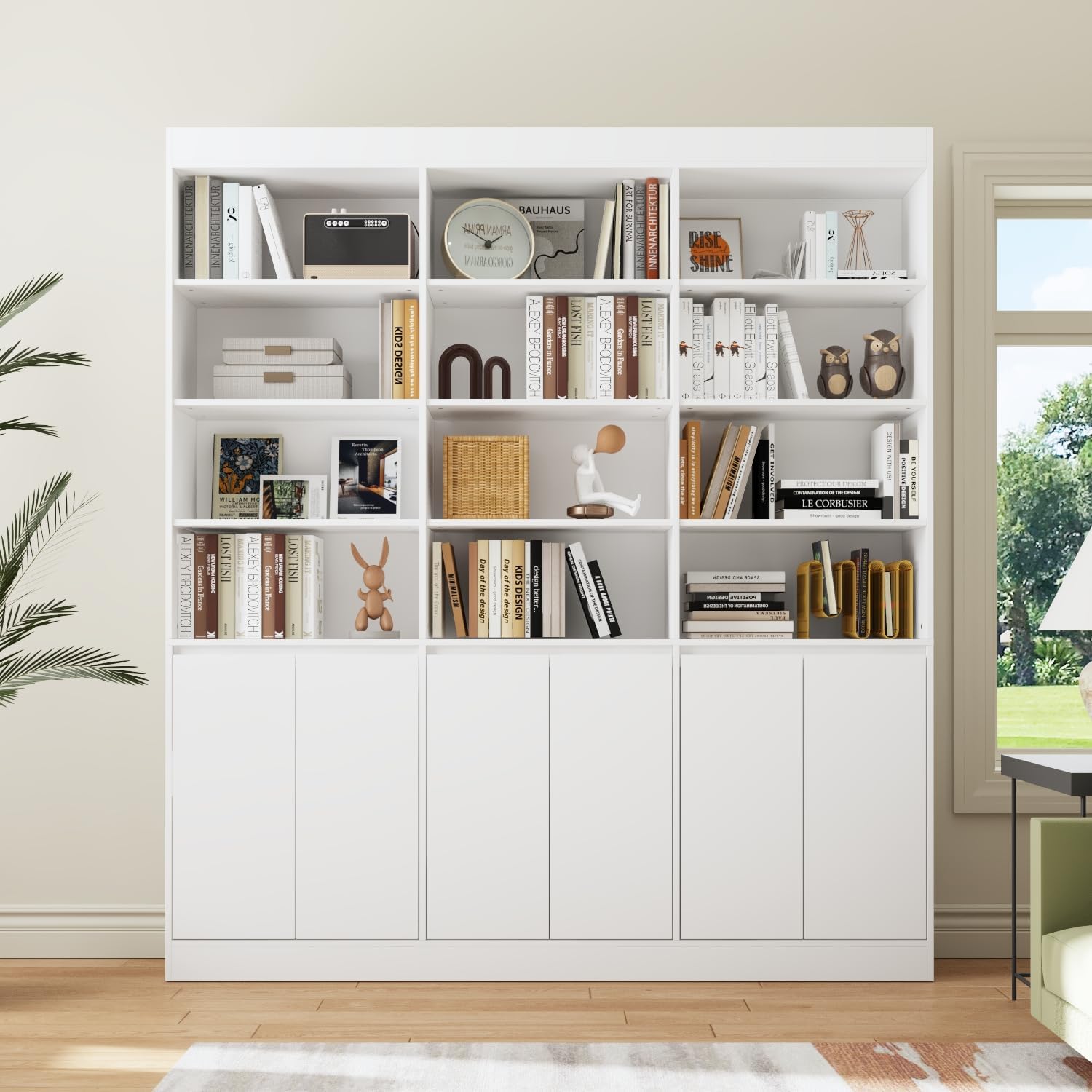 Rotating Bookshelf, 360° Display Standing Book Shelf Organizer, 4 Tier ...