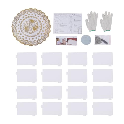 Rotating Bookshelf 4 Tier Bookcase Square Floor Standing 360° Rotating ...