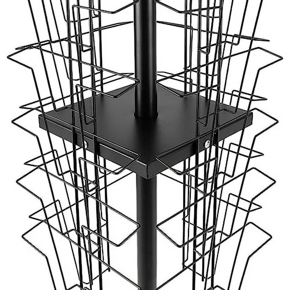 Rotating Brochure Display Stand, 36 Pockets Rotating Display Rack for ...